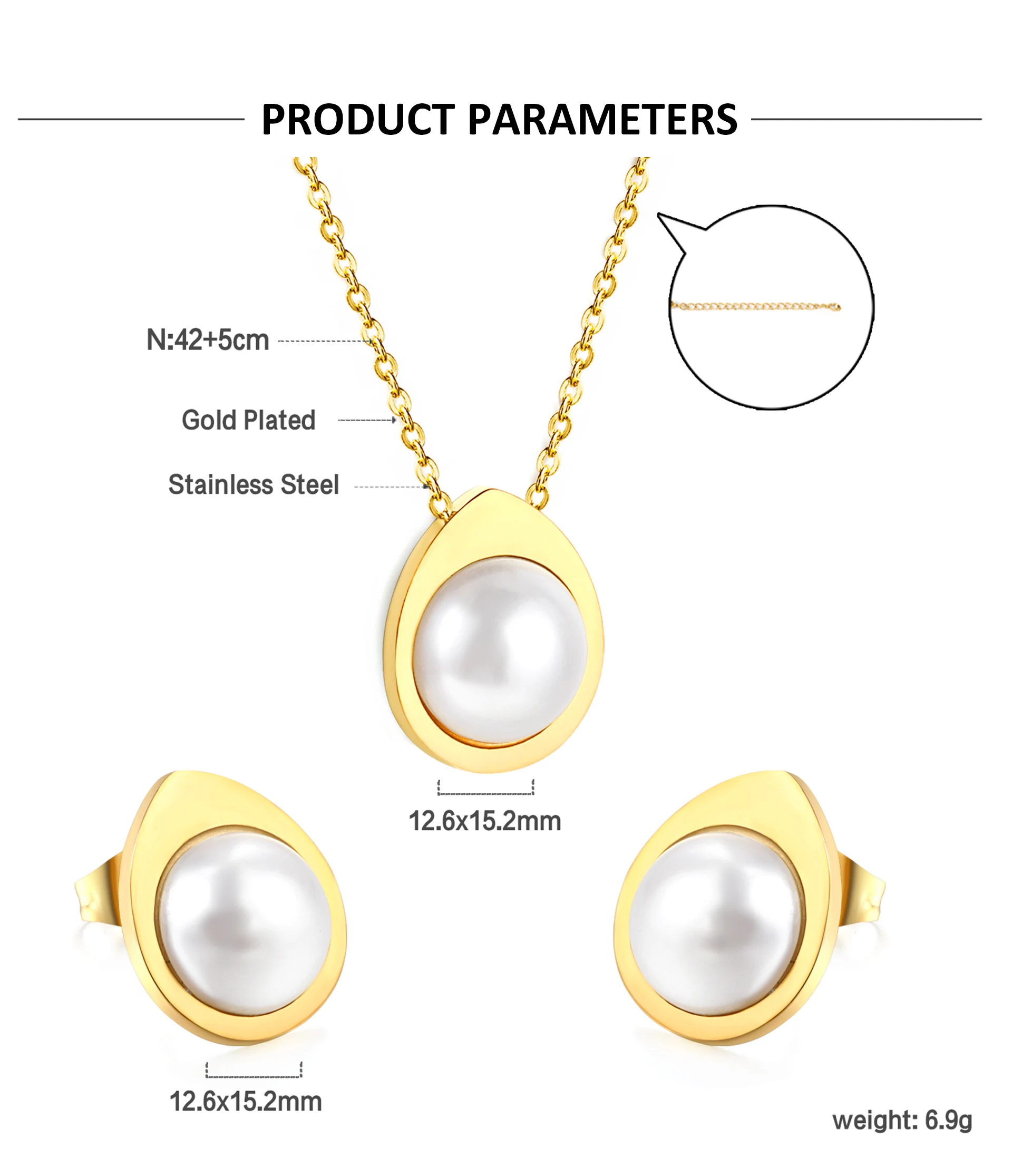Shop Our New 18k Gold Jewelry Sets - Elegant and Durable