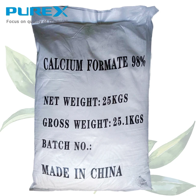 Cement Accelerator Admixtures Calcium Formate Crystalline Powder 98% ...