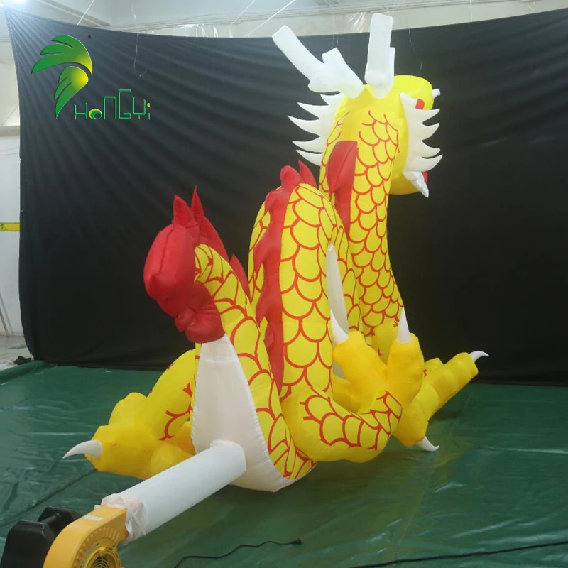 New Design Inflatable Hongyi Dragon Led Raptors Cool Animal Dragon ...