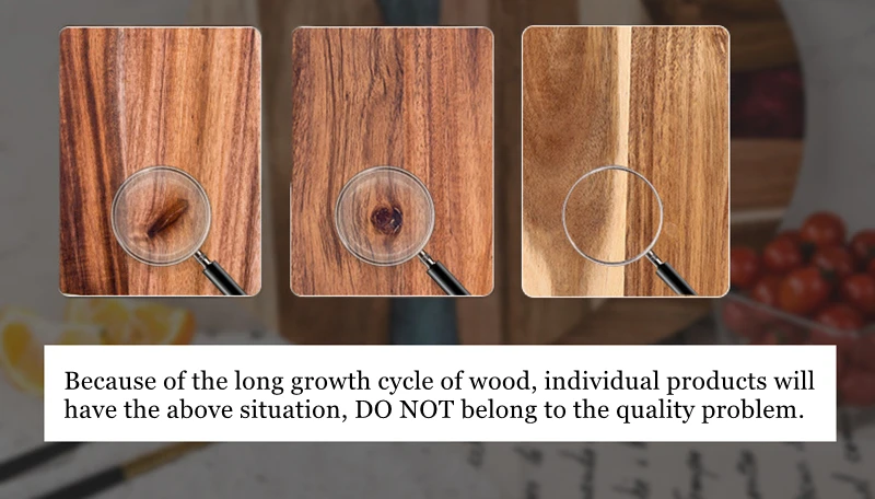 On Sale 46x23cm Acacia Wood Resin Splicing Large Charcuterie Board ...