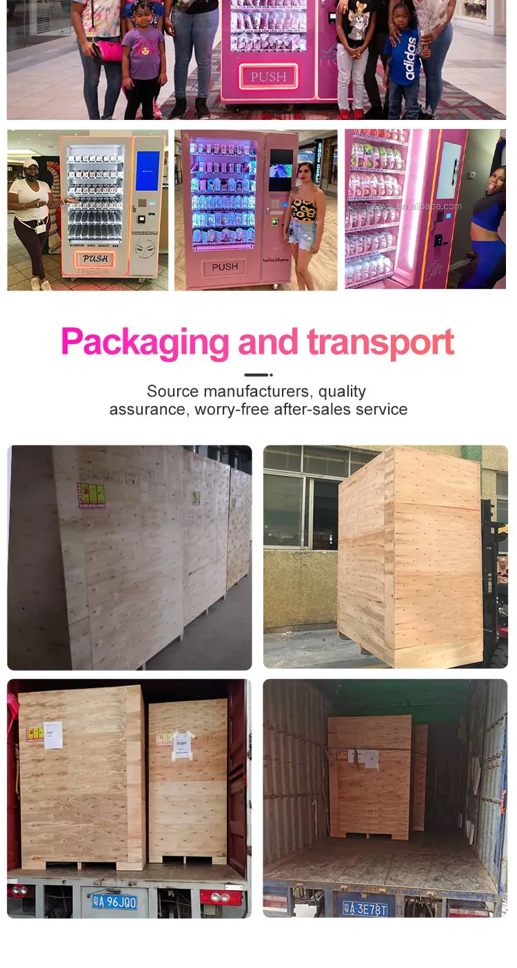 Attractive Design Eyelash Convenience Self-service Store Hair Vending ...