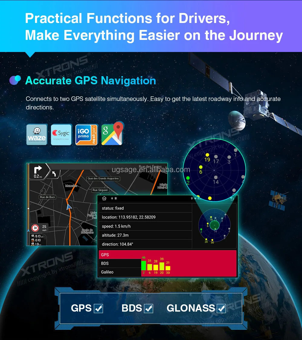 Xtrons 7 Inch Android 12 Single Din Car Multimedia Player For Fiat 500 ...