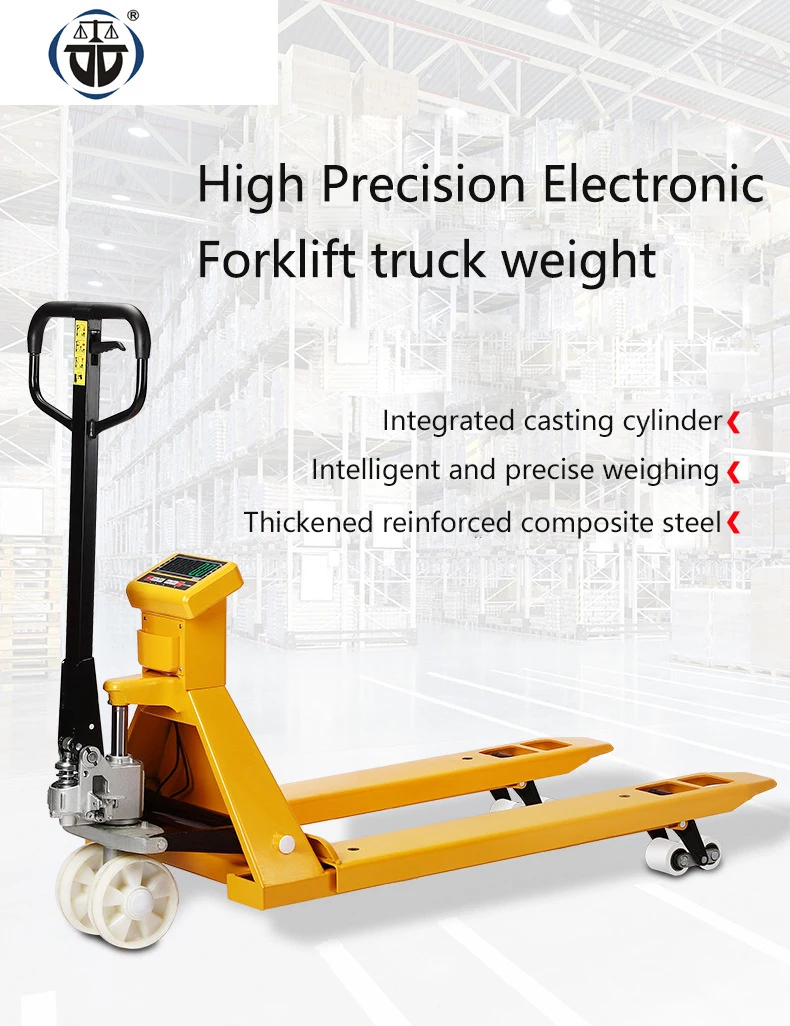 3 Ton Pallet Jack Weighing Scales Electronic Forklift Weighing Scales ...