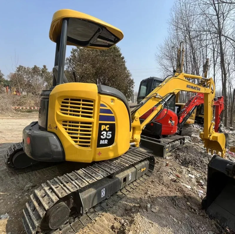 Used Excavators Mini Excavator Crawler Komatsu Pc70 Pc60 Pc35mr Pc55mr Pc56 Pc30 Used 3.5 Ton ...