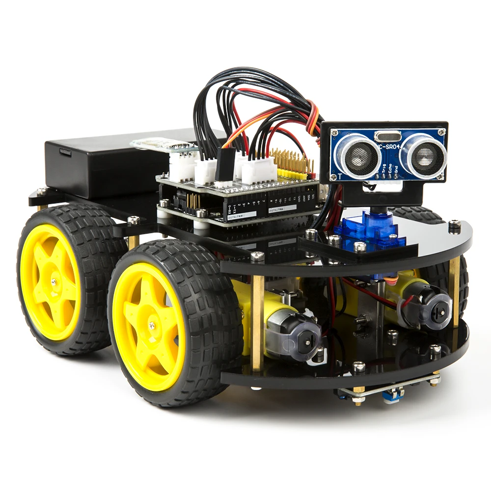 Smartbot Car Kit With Four-wheel Drives Intelligent And Educational Toy ...