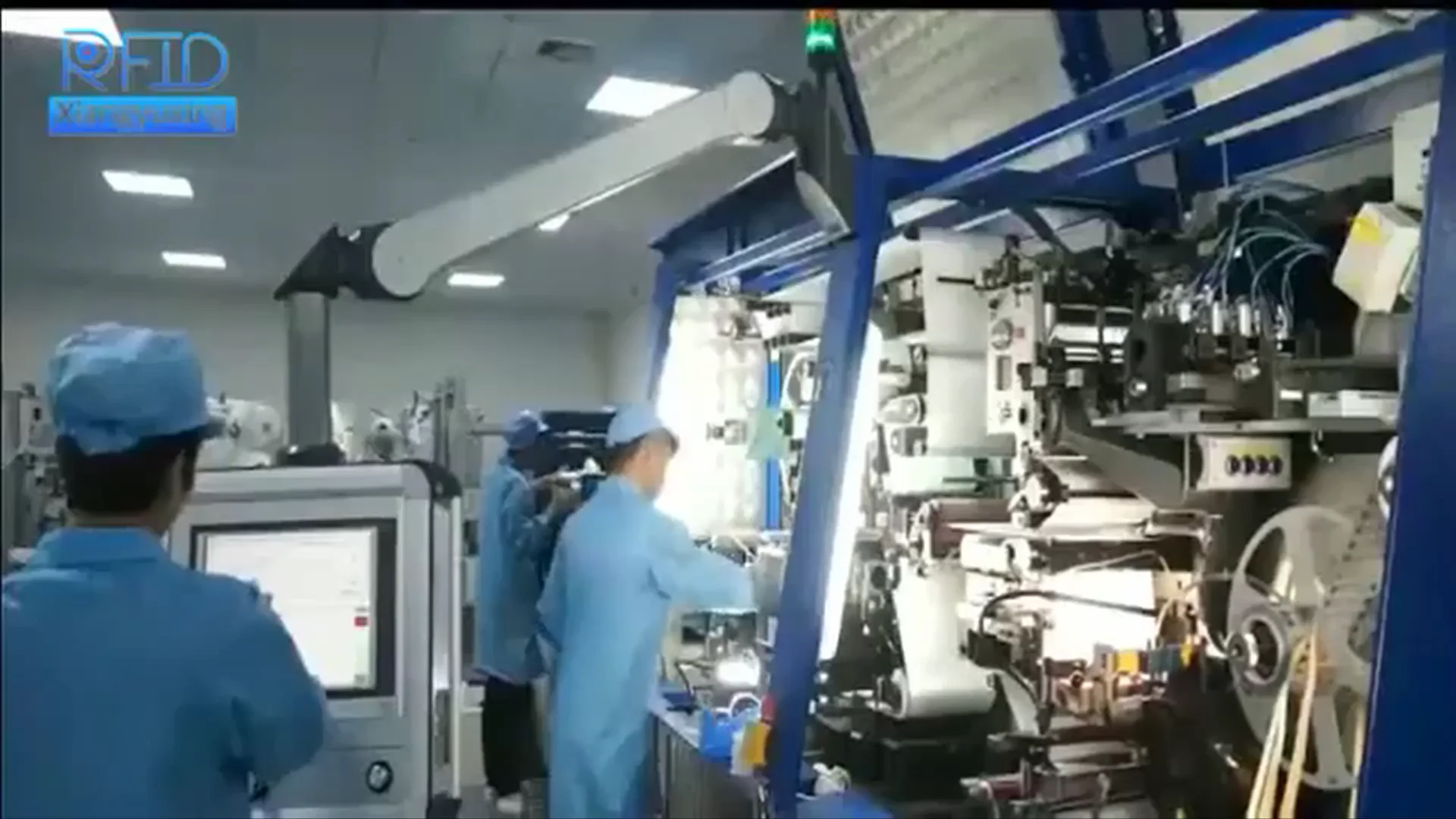 860-960mhz Pvc Pet Rfid Inlay Tag 86x54mm Printable Epc 128 Bits Rfid ...