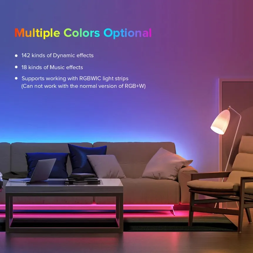 SP639E Pixels LED Controller - RGBW Light Strip Control