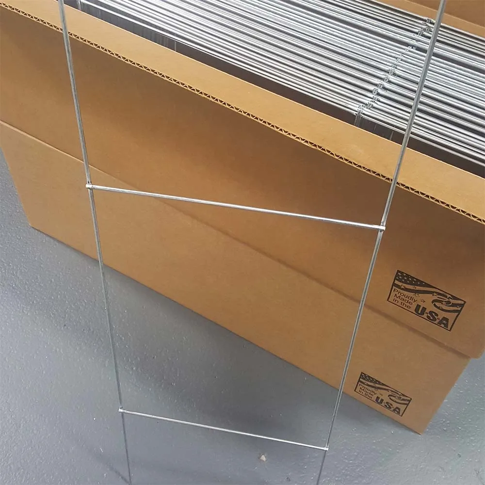 10"x30" Heavy Duty H Stakes Frame Metal Wire Stakes Lawn Yard Sign ...
