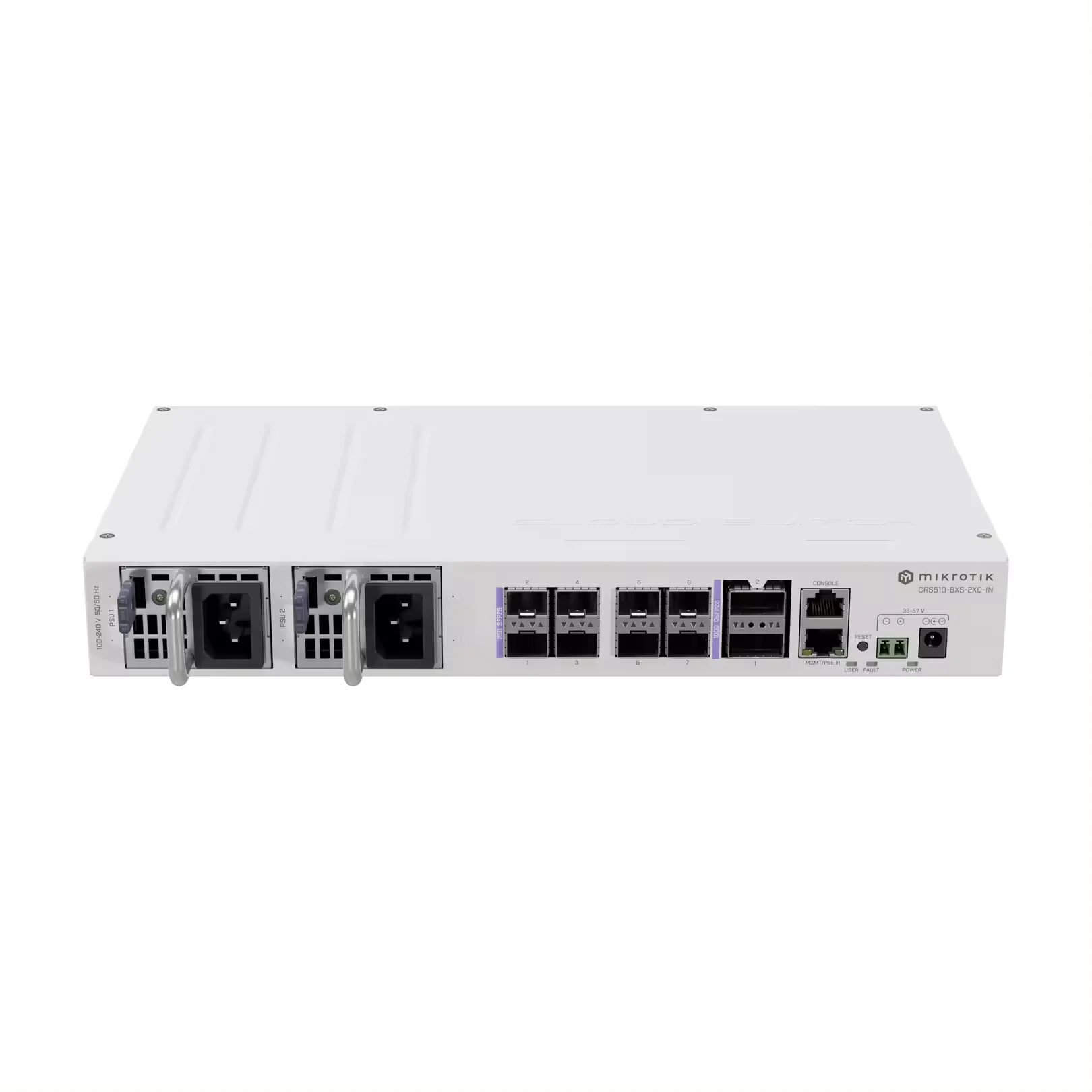 CRS518-16XS-2XQ-RM MikroTik 100 Gigabit CRS510 Cloud Router Switch ...