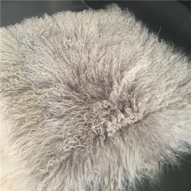 Long Curly Fur Mongolian Lamb Fur Plate - Buy Lamb Fur Plate,Long Curly ...