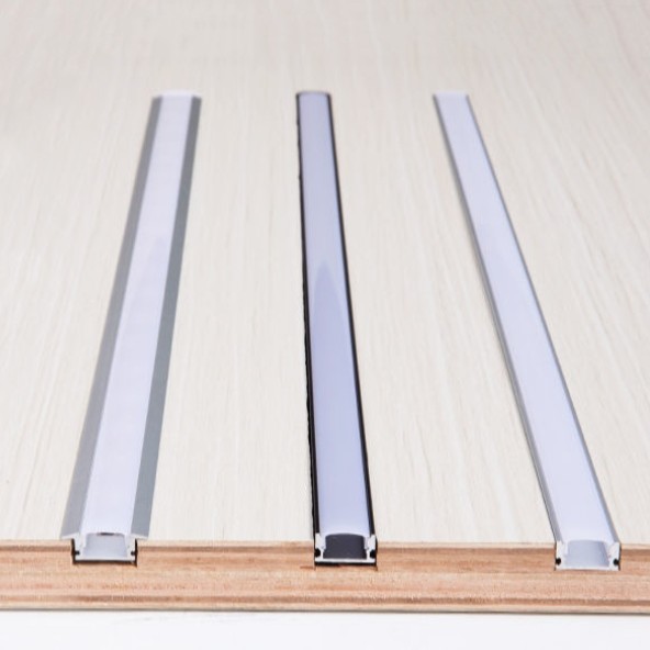 T Shape Recessed LED Profile Light - 50000 Hours Lifespan