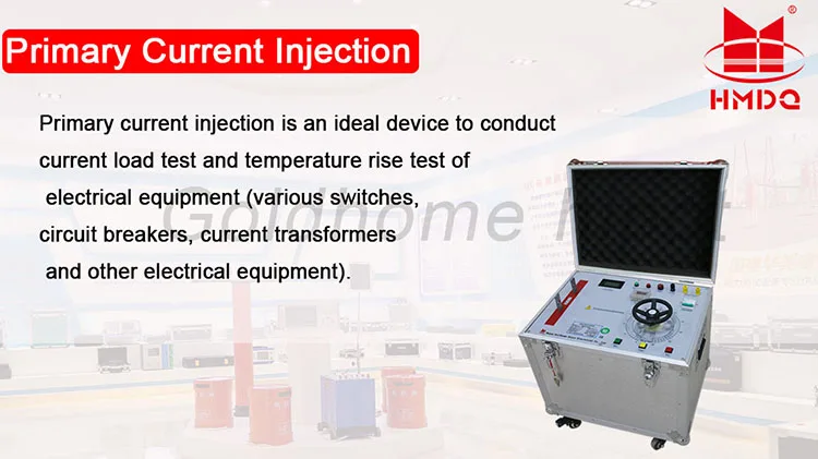 High Current Generator - Primary Current Injection Test Set