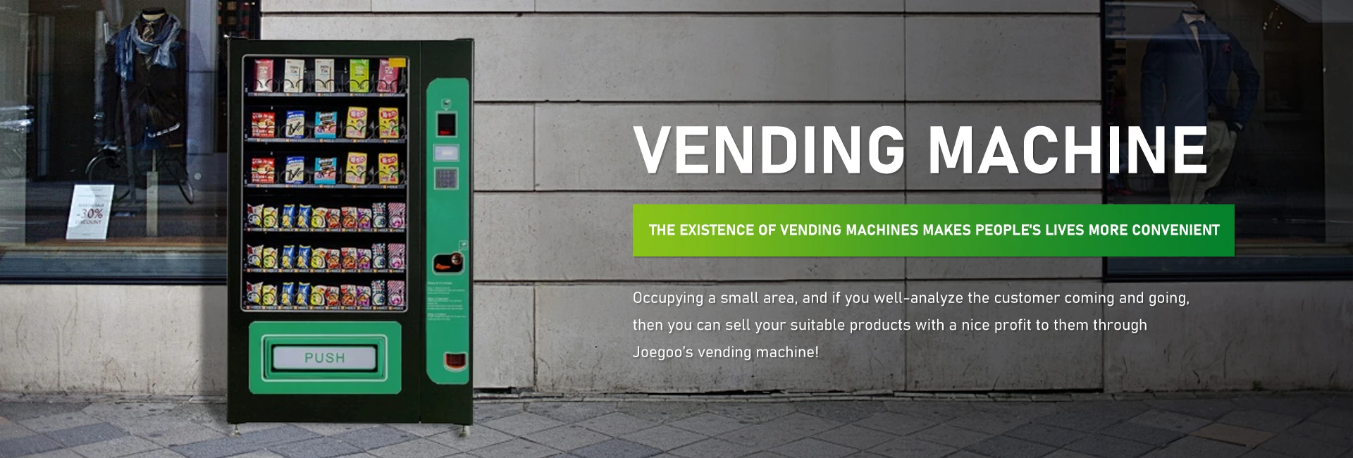Slim Cigarettes Vending Machine with ID Card Reader