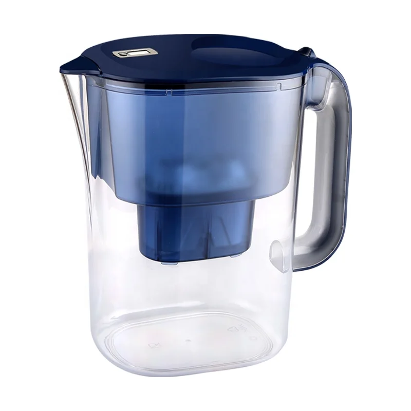 Ec-268 Manual Plastic Water Pitcher With Activated Carbon Filters For ...