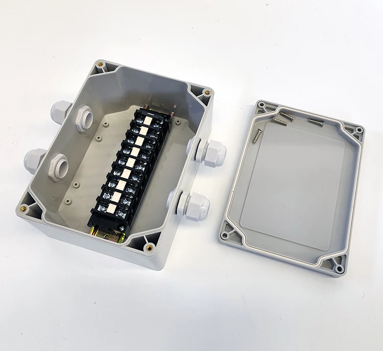Pw108s-tbr30a-9p Ip65 Connector Gland Electrical Case Terminals Block ...