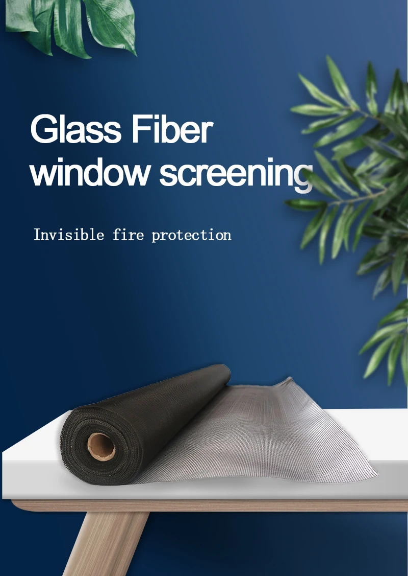 Fiberglass Window Screen Mesh - Insect & Mosquito Protection