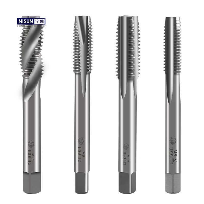 Custom M3 M4 M5 M6 M8 M10 M12 M14 M16 HSS Nut Thread Spiral Flute Tap ...