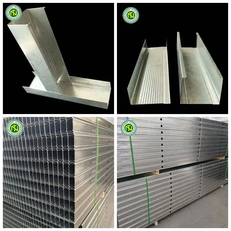 Galvanized Steel C Channel Price Decoration Materials Gypsum Board and ...