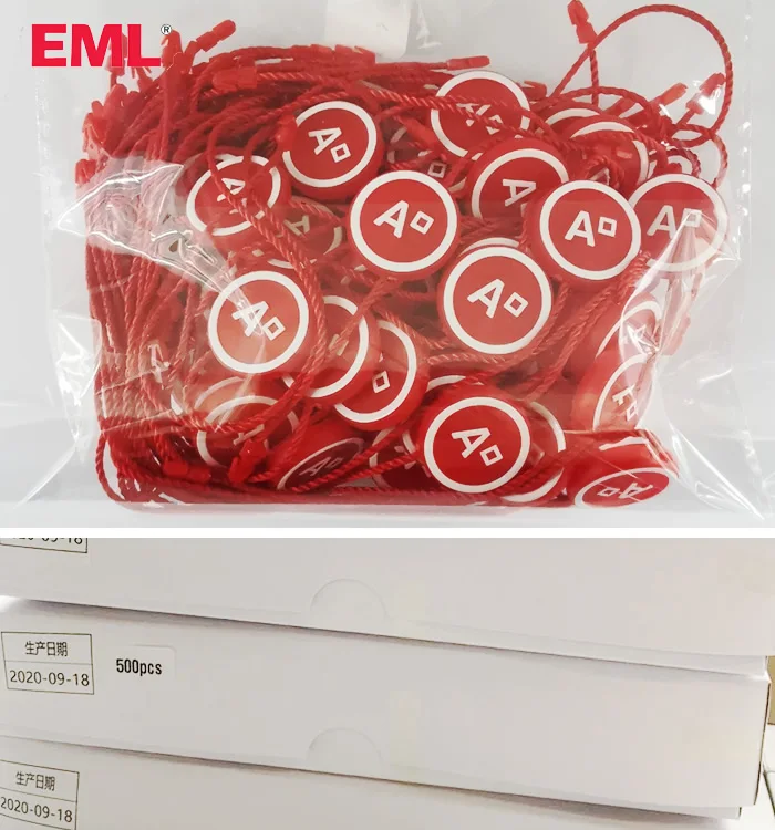 Factory Hang Tag Seal String Customized Apparel Fabric Plastic Hang Tag ...