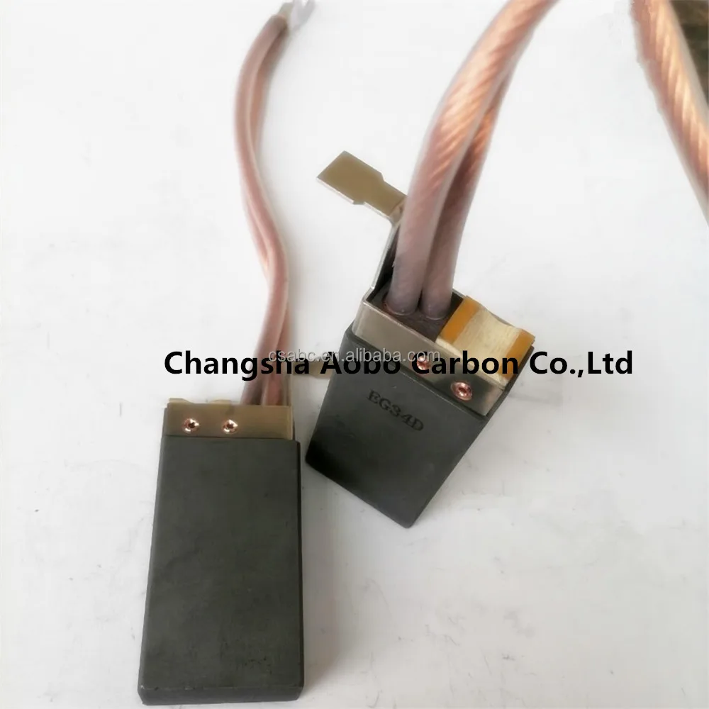 EG34D Electro Graphite Carbon Brush for DC Motors - Aobo