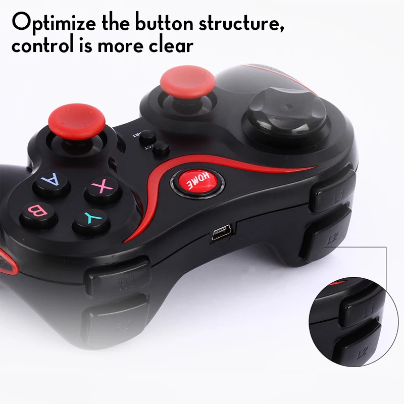 Android Gamepad Controller, Wireless Key Mapping Gamepad Joystick ...