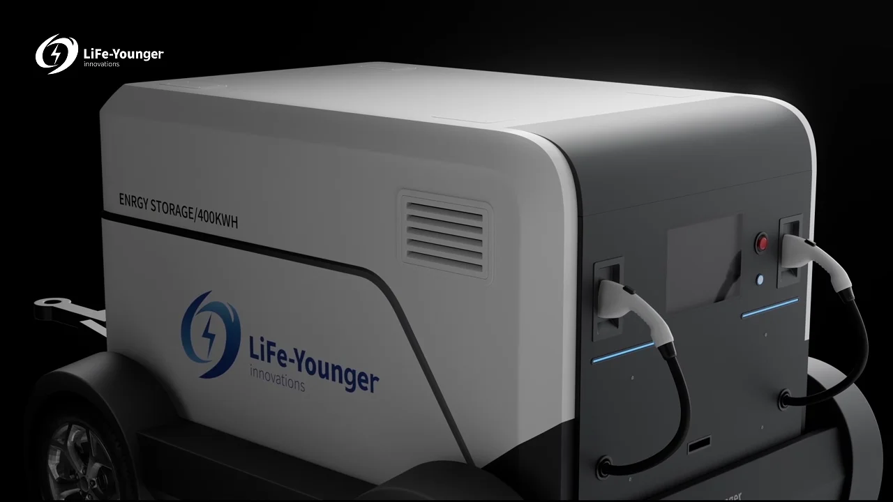 Mobile Solar Ess Ev Charging Station With Ess With Credit Card Payment ...