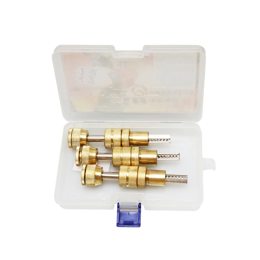 GOSO A.B KABA Lock Pick Tools - 11 Pins Spring Loaded Bump Lock Set for ...