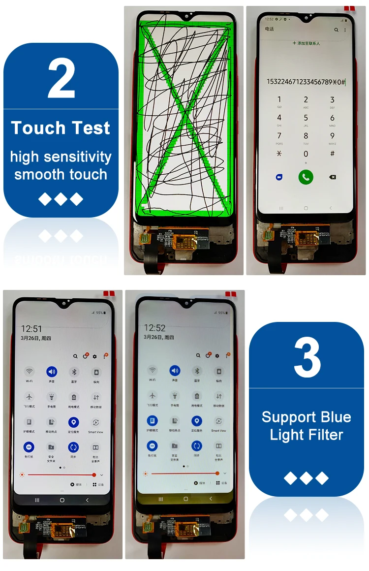 Oled Lcd Digitizer Accessories Parts Screen Mobile Phone Lcds Touch ...