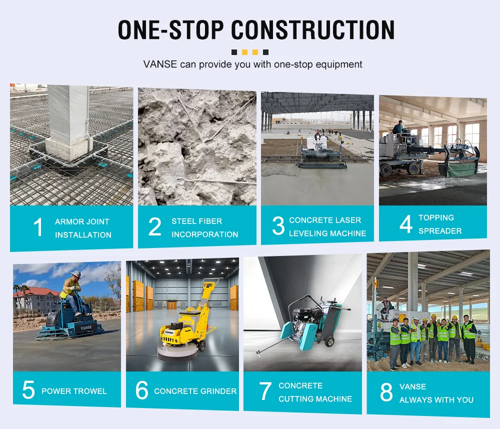 VANSE VS836 Power Trowel - High Performance Concrete Smoothing