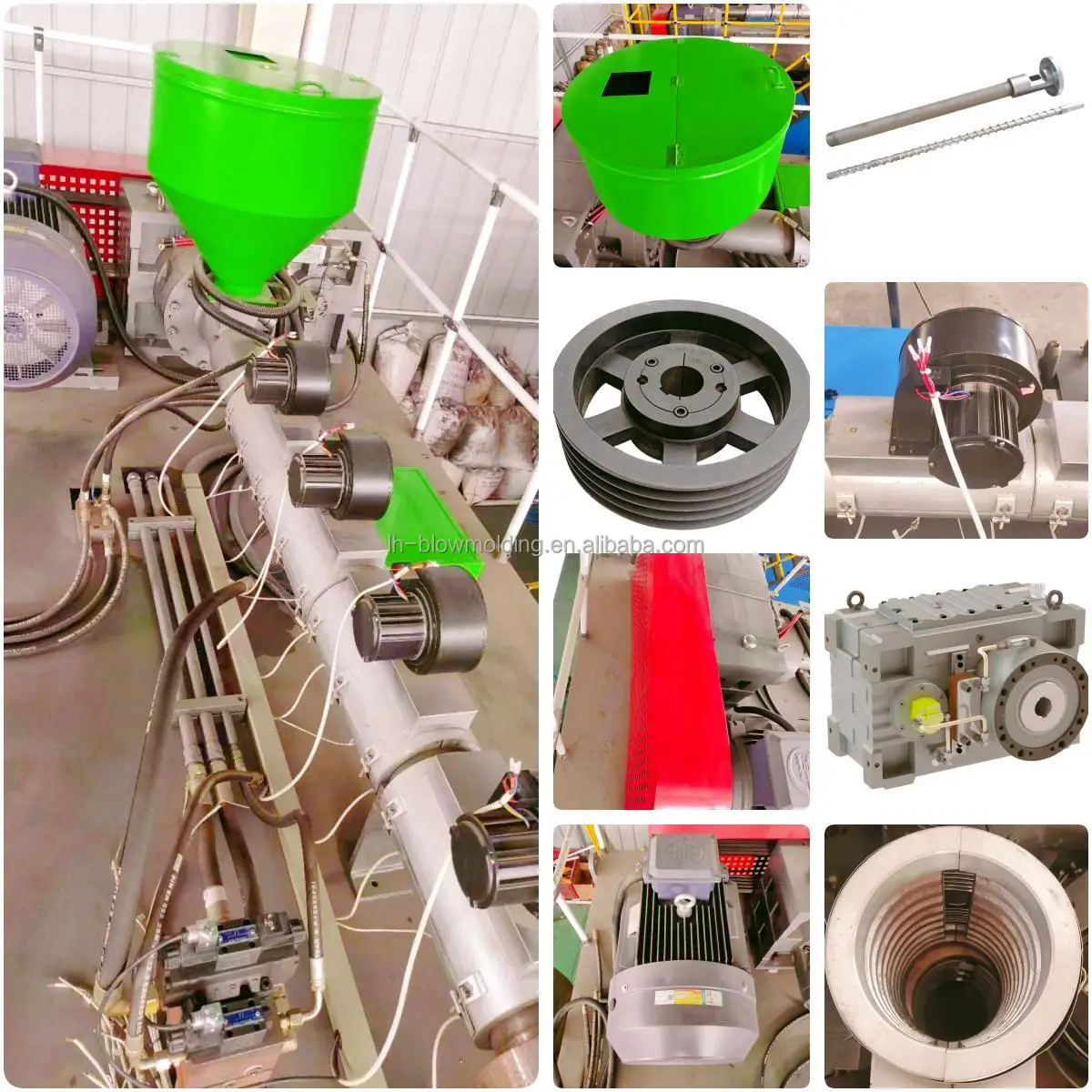 Rear Spoiler Wing Extrusion Blow Molding Machine Front-rear Bumper Abs ...