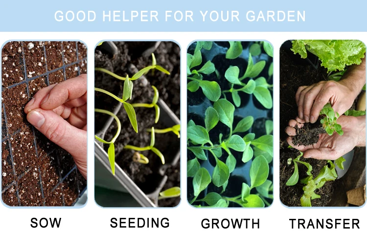 Heavy-duty 72 Cells Seed Starter Tray - Eco-Friendly Planting