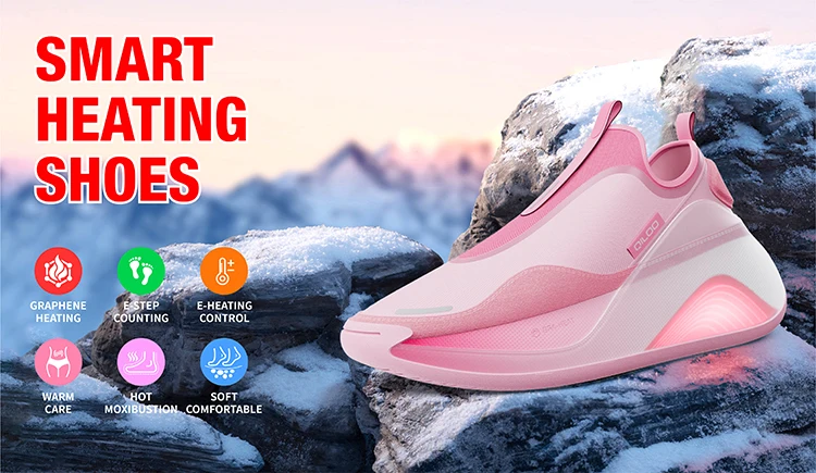 QILOO Smart Heating Shoes - Trendy & Warm Graphene Tech