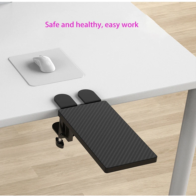 Wooden Arm Bracket Ergonomic Computer Adjustable Gaming Desk Arm ...