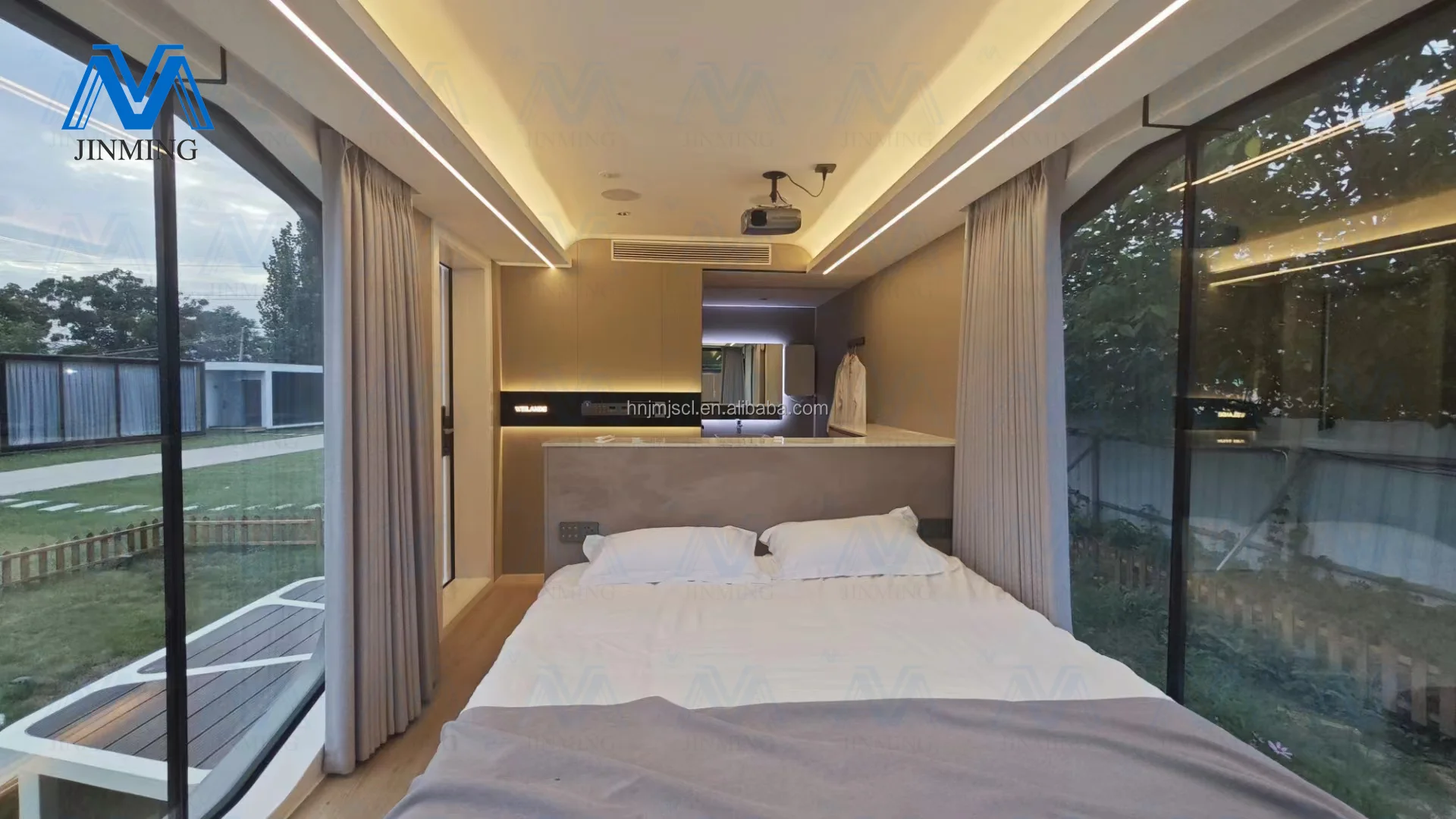 Mobile Modern Glamping Outdoor Portable Hotel Resort Hotel Capsule Pod ...