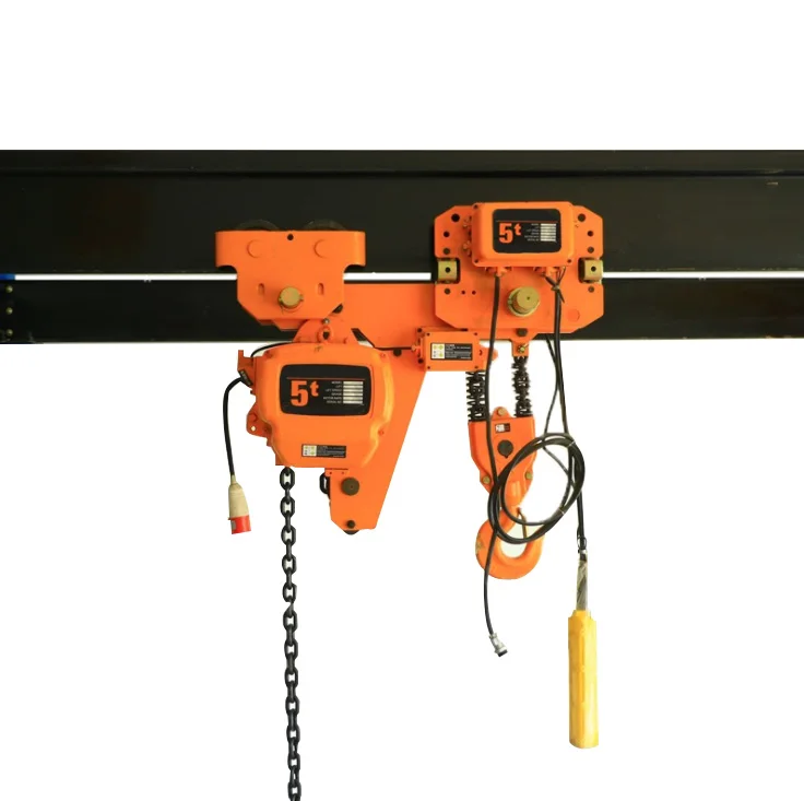Electrical Operated 2 Ton 5 Ton Fixed Chain Electric Hoists For Crane ...