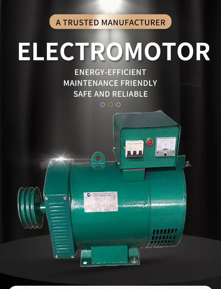 Small Single Phase Ac Synchronous Generator 3kw Alternator Price - Buy ...