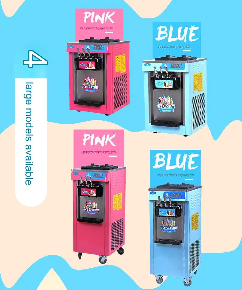 Commercial Ice Cream Machinevarious Specificationsvoltage ...