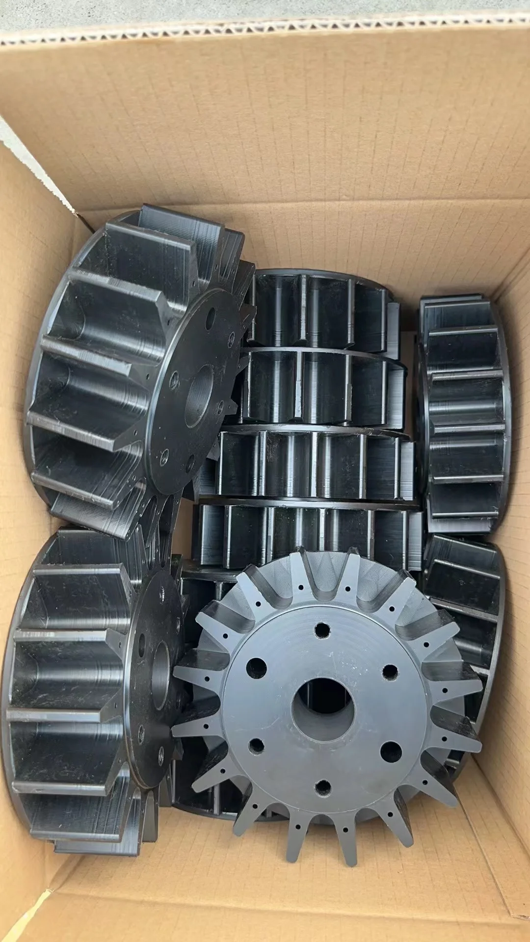 Robot Tank Treads with Different Width Sections and Drive Wheels BC-80