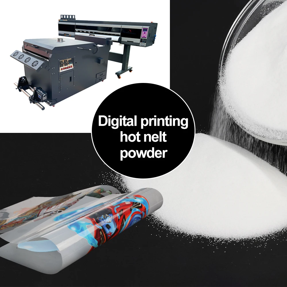 Winnerjet White DTF Powder Digital Printer Hot Melt Adhesive Dtf Powder ...