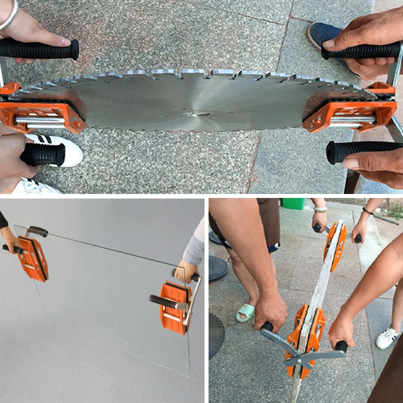Double Handed Stone Slab Clamps - Efficient Lifting Tools