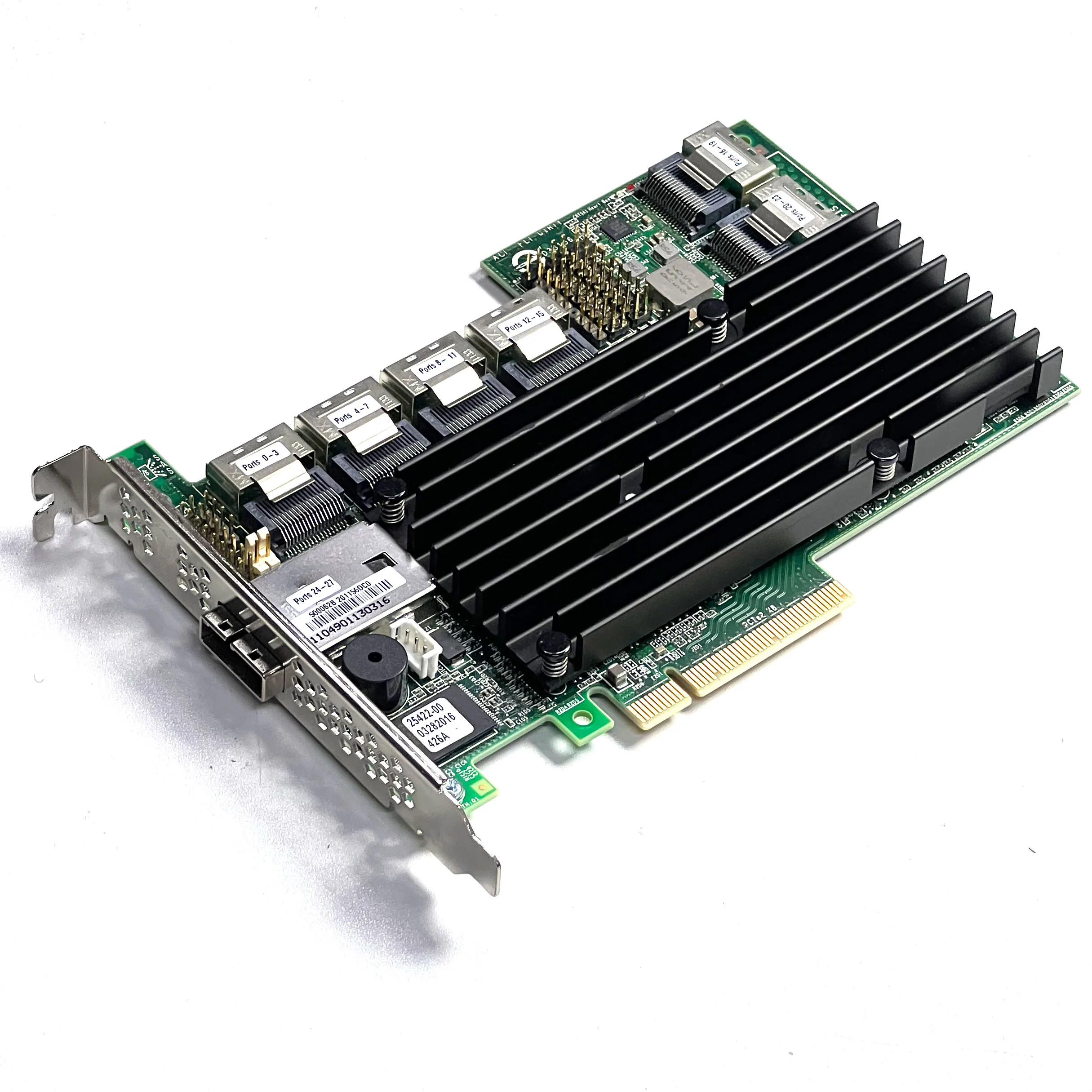 24-Port Internal / 4-Port External PCI Express SATA and SAS RAID ...