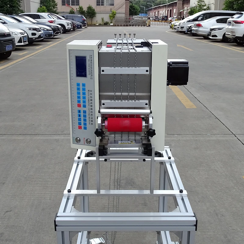 Ultrasonic Ribbon Webbing Cutting Slitting Machine for Sale