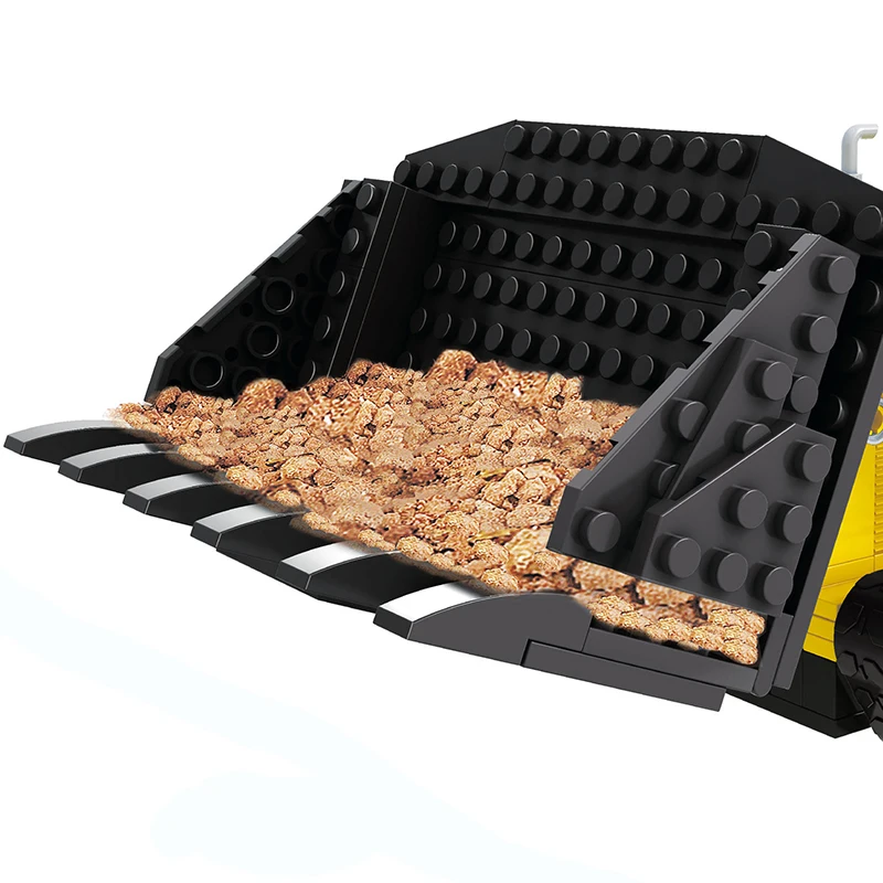 Assembly City Creative Engineering Bulldozer Building Block Kits ...