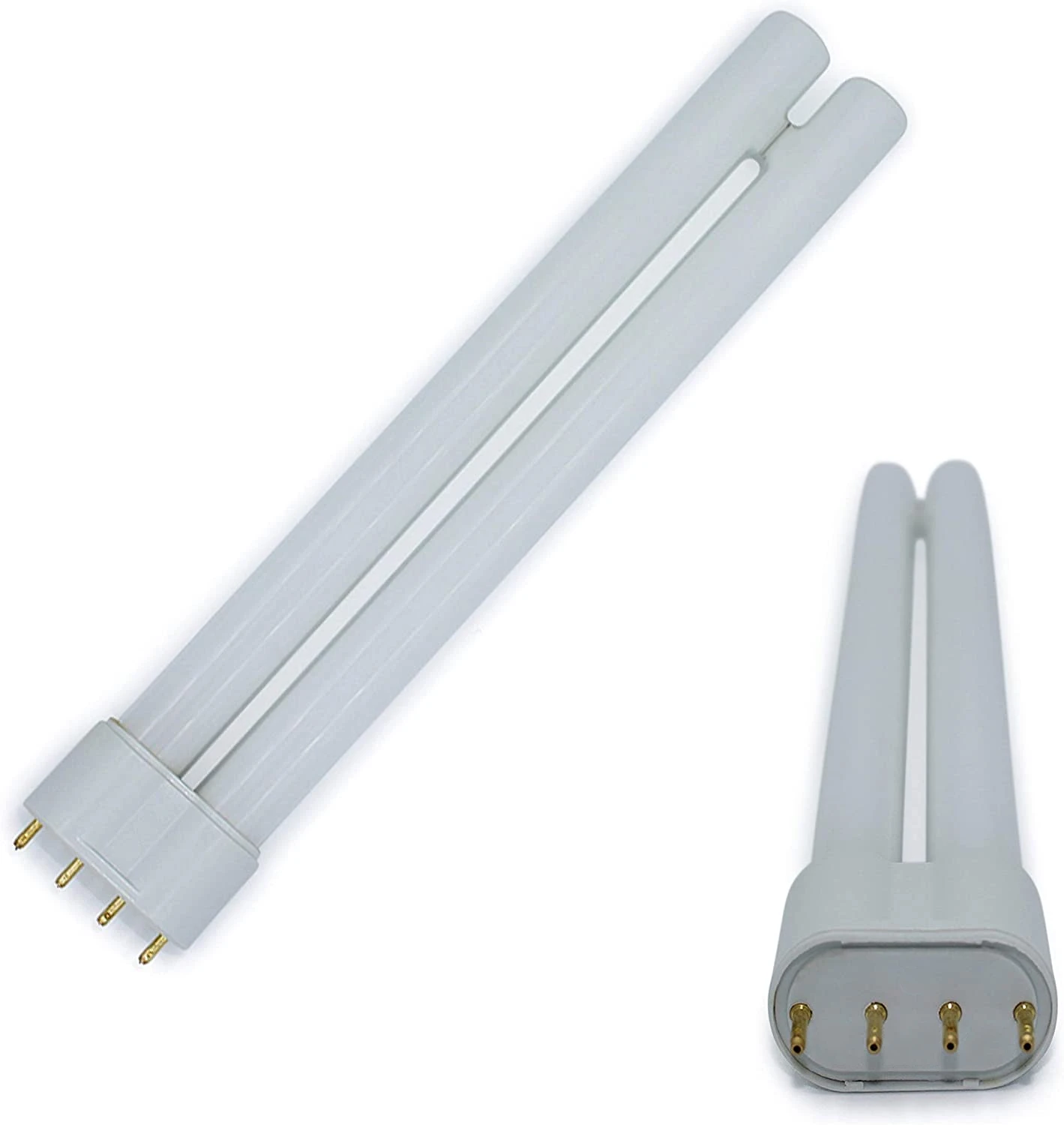 4 Pins H-shape Pll Fluorescent Tube 2700k-6500k 18w 24w 36w 2g11 Plug-in Lamp Ra80 - Buy Cfl Pl ...