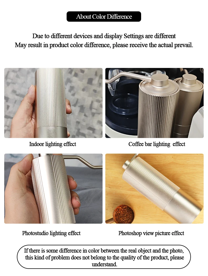 NIBU 30G Hand Crank Coffee Bean Mills - Manual Grinder