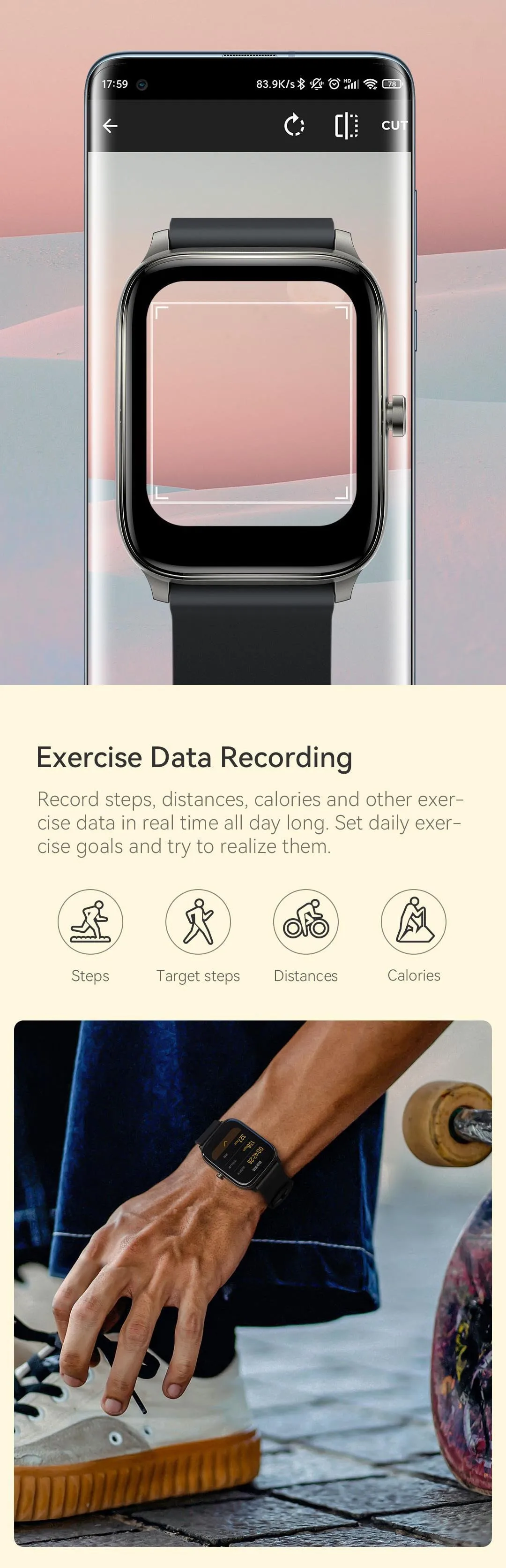 Original Global Haylou Solar Ls09b Smart Watch Outdoor Running Global ...