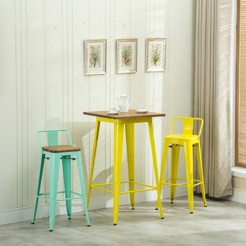 High Metal Bar Tables - Stylish & Durable Outdoor Furniture