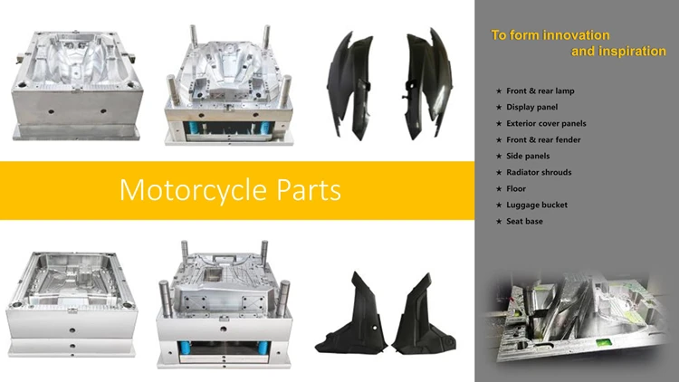 Customize Injection Mold Develop for E-scooter Plastic Kits Side Panel ...