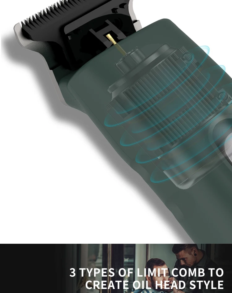 T Blade Rechargeable Cordless Electric Blade Beard Trimmer Hair Cut ...