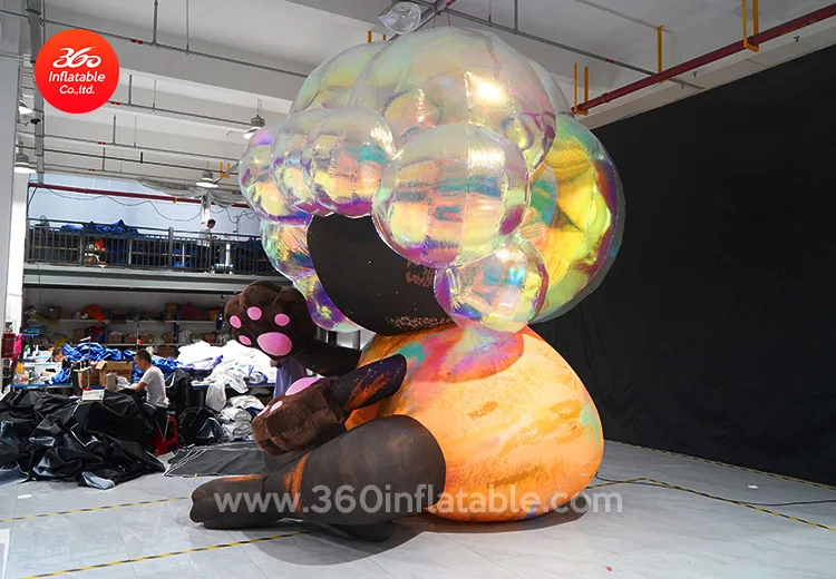 Custom Big Pvc Colourful Cartoon Mascot Inflatables Inflatable With ...